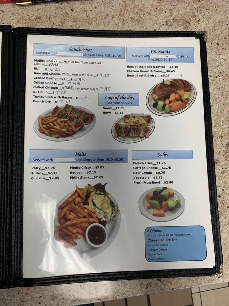Menu at Max's Pancake House restaurant, Round Lake Park