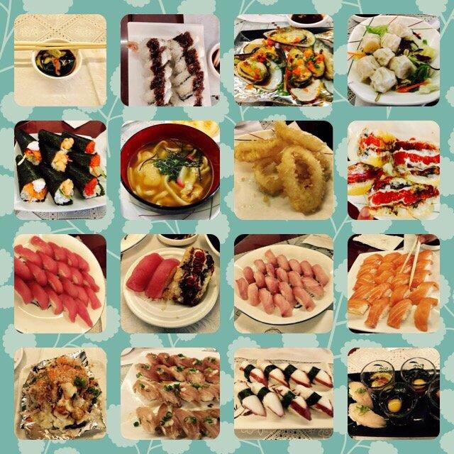 Menu at Pacific Cabin Sushi restaurant, Riverside