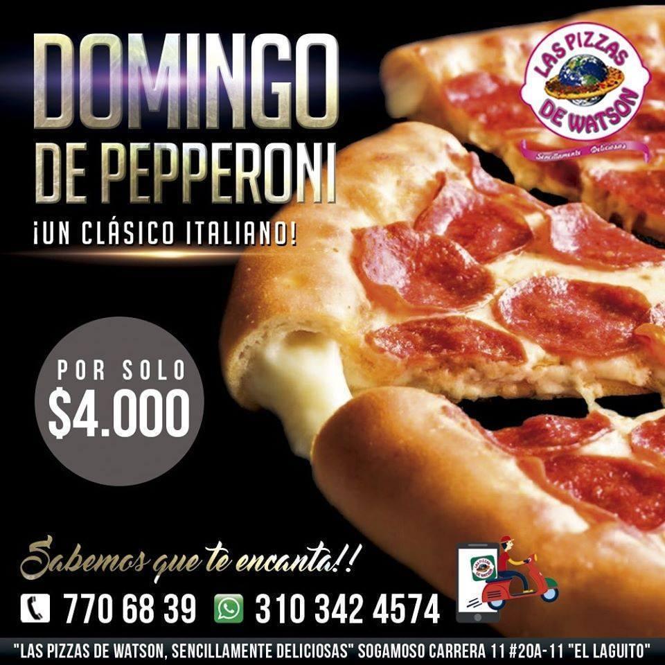 Las Pizzas de Watson - Sencillamente Deliciosas pizzeria, Sogamoso ...
