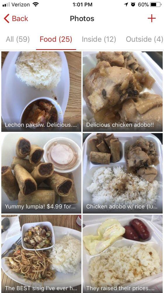 Menu at Oriental Food Market, Concord