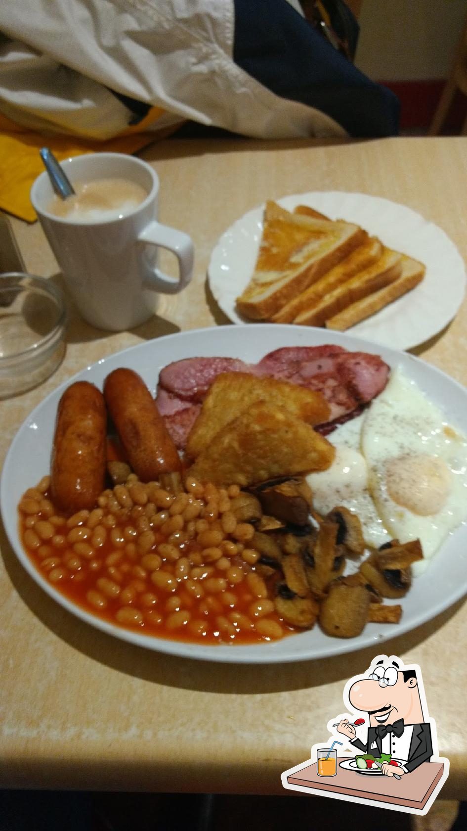 Half Moon Cafe, 125 Fulham Palace Rd in London - Restaurant menu and ...