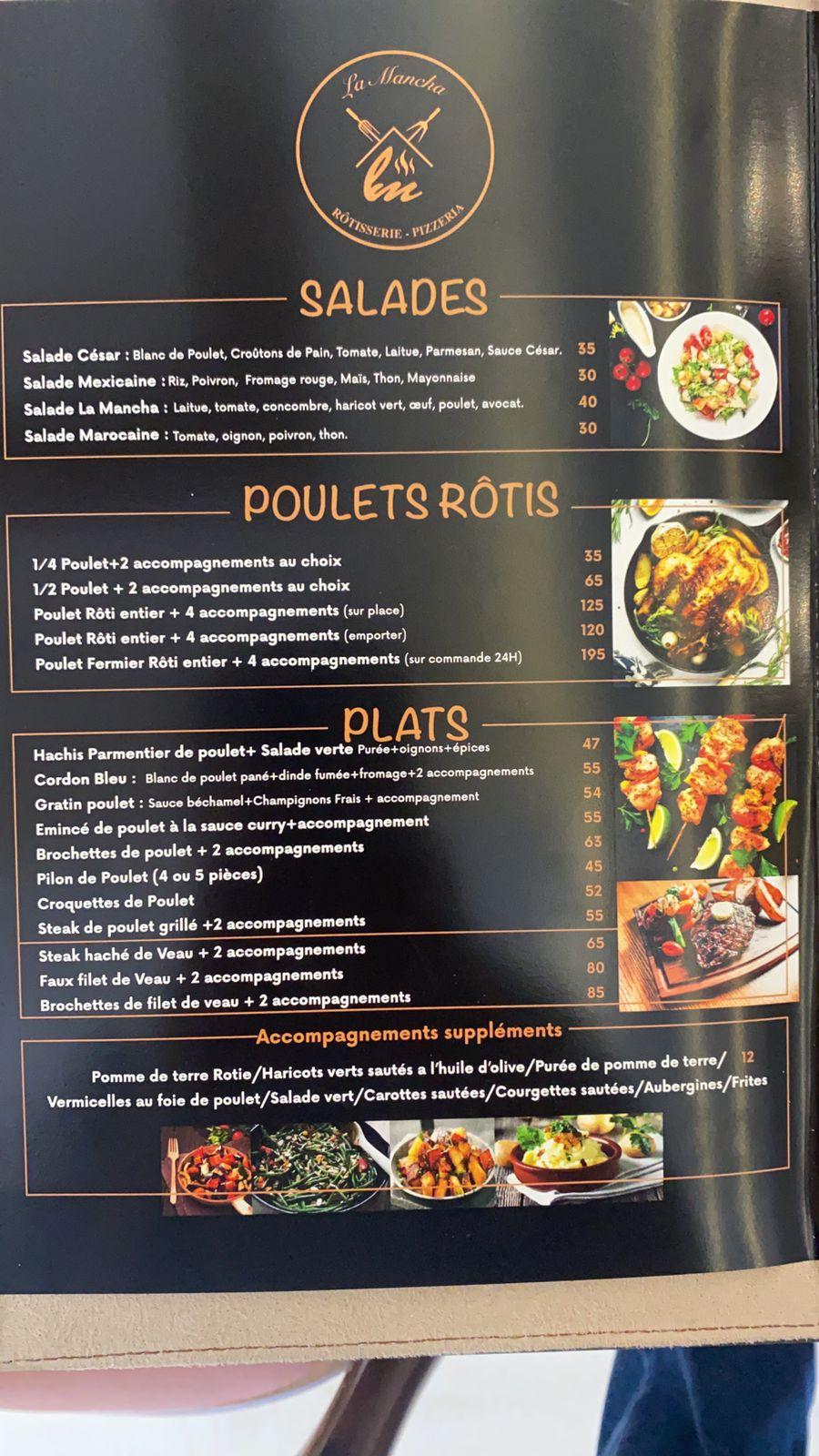 Speisekarte von My chicken Rotisserie-Pizzeria, Kenitra