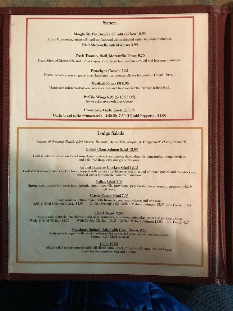 Menu at Banner Elk Cafe & Tavern, Banner Elk, 324 Shawneehaw Ave S ...