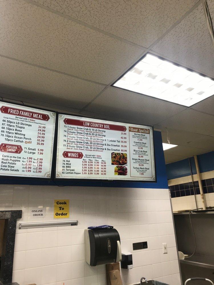 Menu at Austell Seafood Market restaurant, Marietta