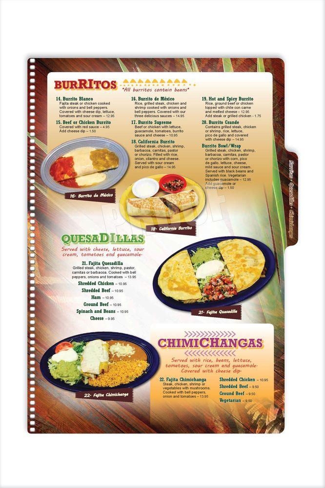 Menu at El Rodeo Mexican Restaurant - Robertsdale, Robertsdale