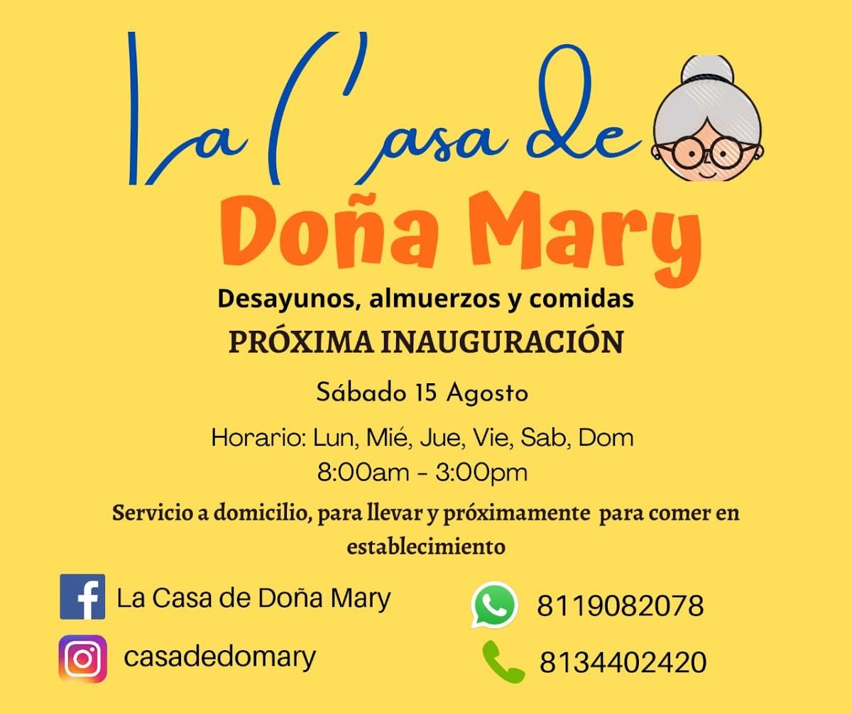 La Casa De Doña Mary, Monterrey - Restaurant menu, prices and reviews