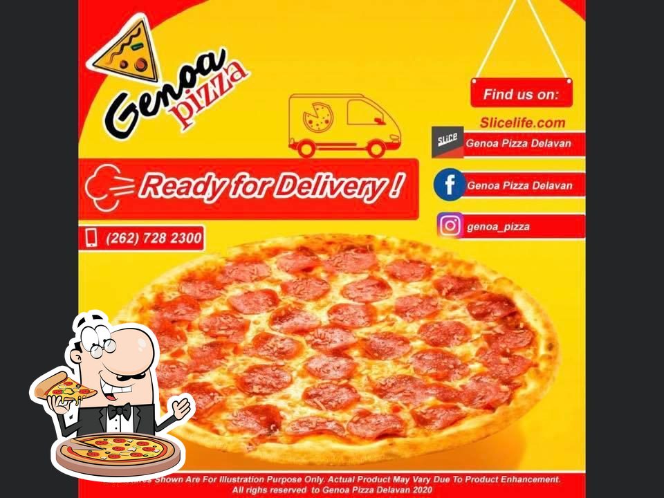 Genoa Pizza Delavan, 110 S 5th St in Delavan - Restaurant menu and reviews
