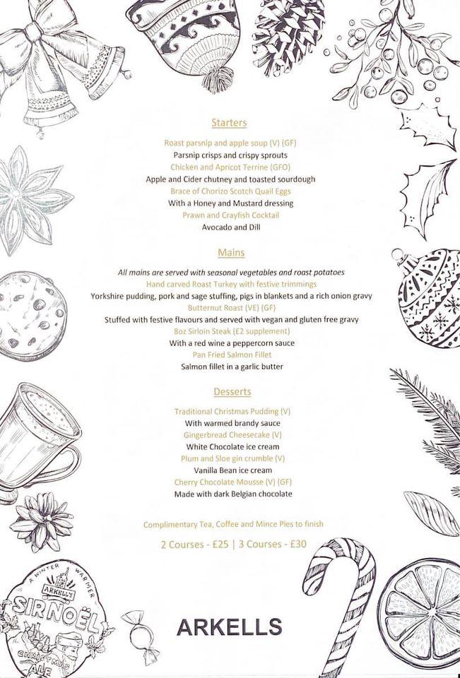 Menu at Kings Arms pub & bar, Chipping Norton