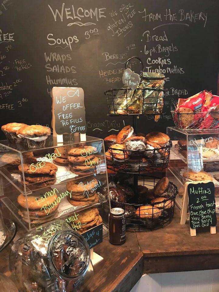 Menu at The Red Geranium Coffee Cottage cafe, USA