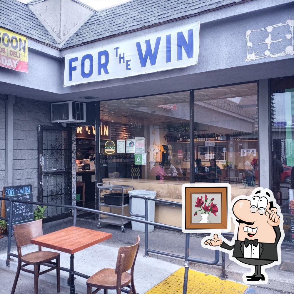 For the Win, Los Angeles, Hollywood/Vine - Restaurant menu, prices and ...