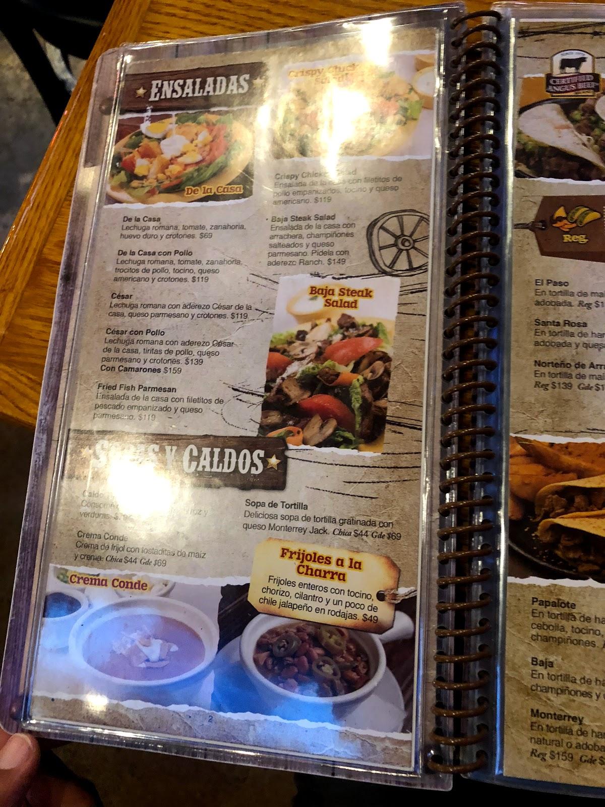 Menu at El Papalote Taco & Grill Linda Vista restaurant, Monterrey, Av ...