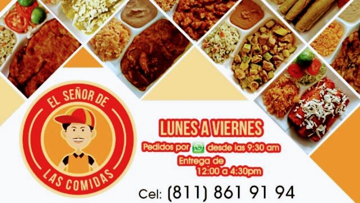 Menu at El Señor de las Comidas restaurant, Monterrey