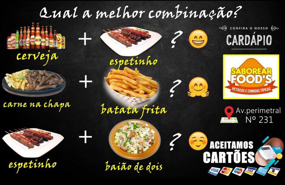 Menu em Saborear Food's restaurante, Brasil
