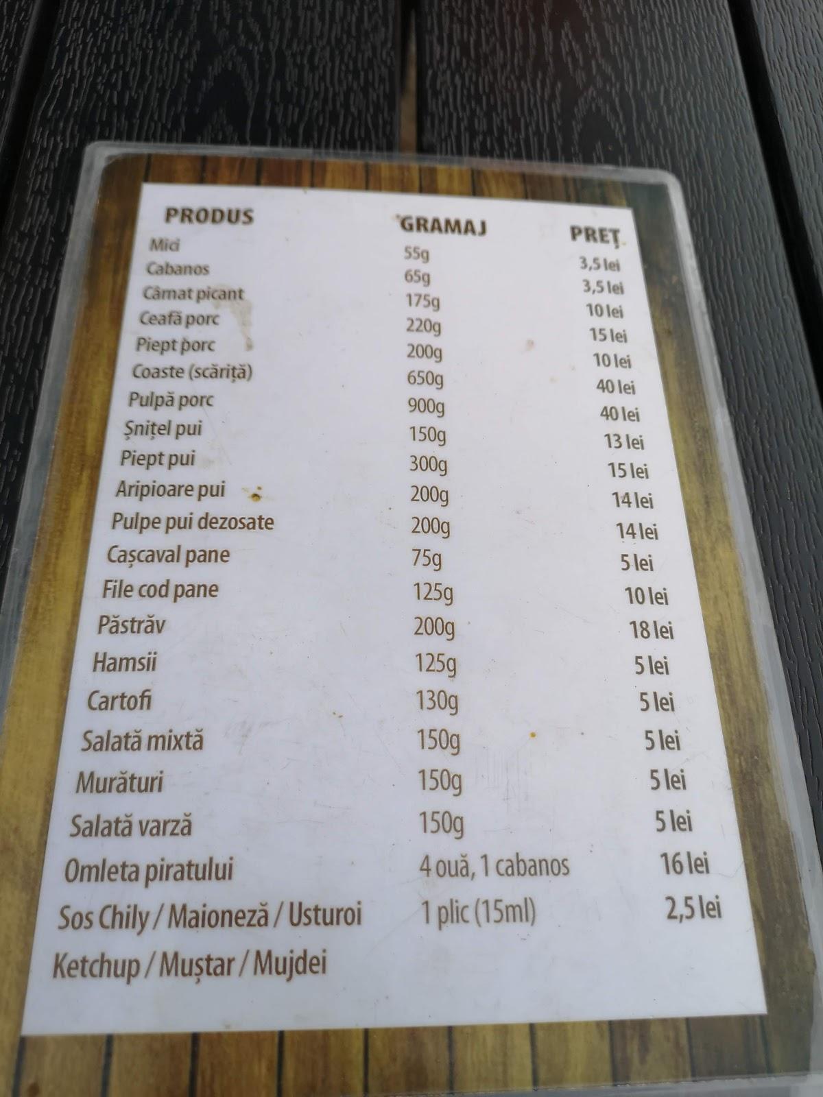 Menu at Port Arthur Bbq & more, Arad