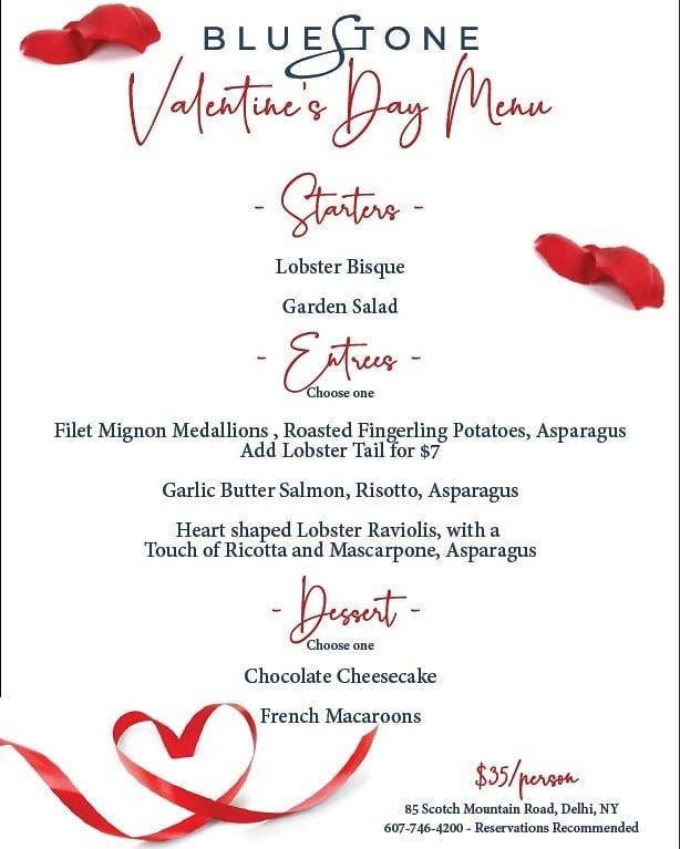 Menu at Bluestone restaurant, Delhi