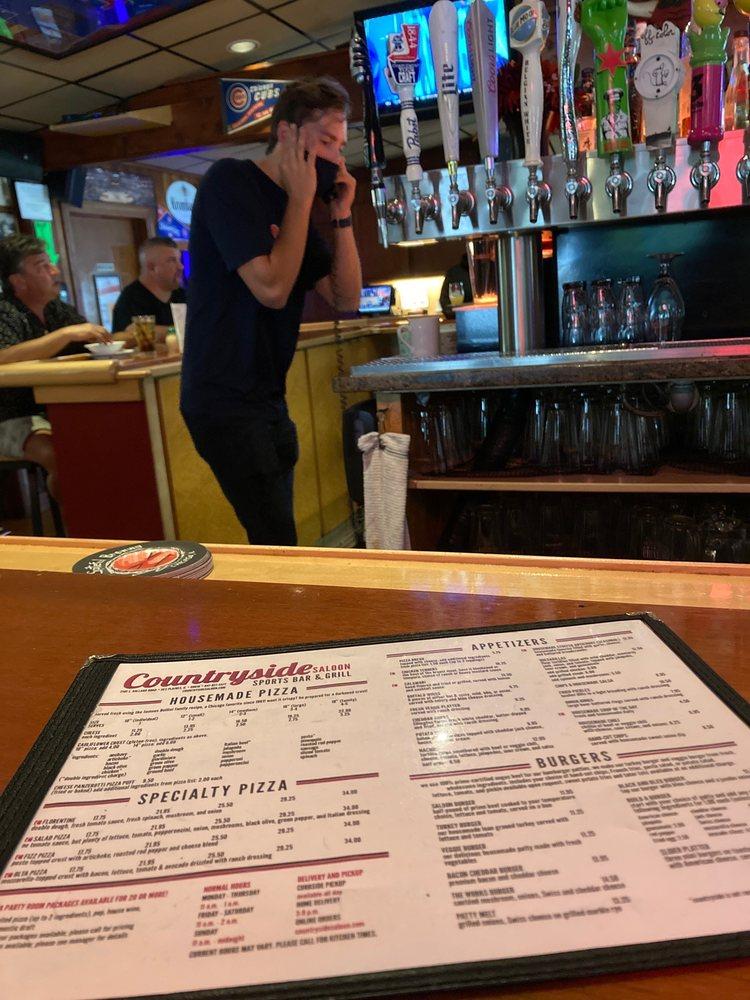 Menu at Countryside Saloon pub & bar, Des Plaines