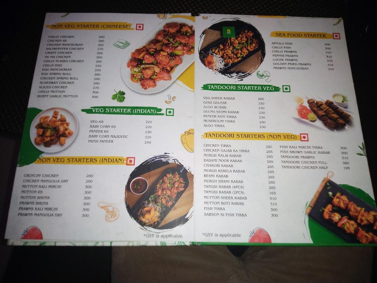 Menu at Bahar Biryani Cafe Restaurant-Dilshuknagar, Hyderabad