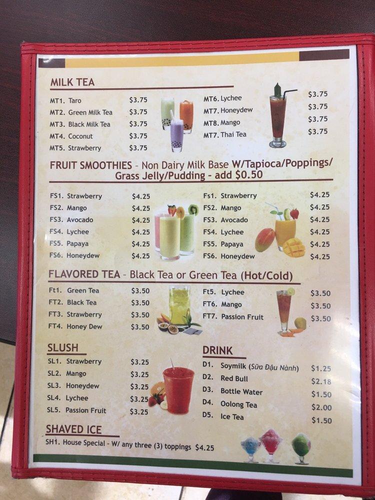 Menu at Pho Plus Vietnamese Restaurant, San Antonio, Austin Hwy #103