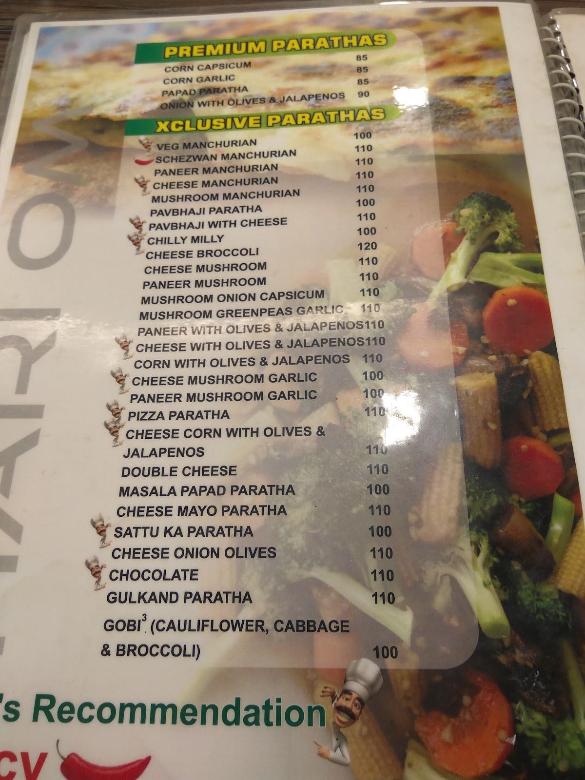 Menu at Hari Om Paratha House & Caterers, Thane, Shop No 22