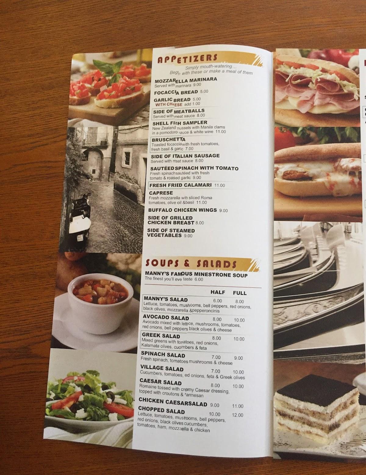 Menu at Allegro of Bel Air Pizzeria, Los Angeles