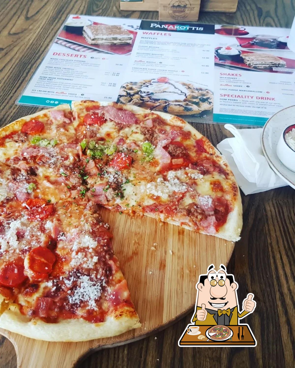 Panarottis Queen's Corner restaurant, Pretoria - Restaurantspeisekarten ...