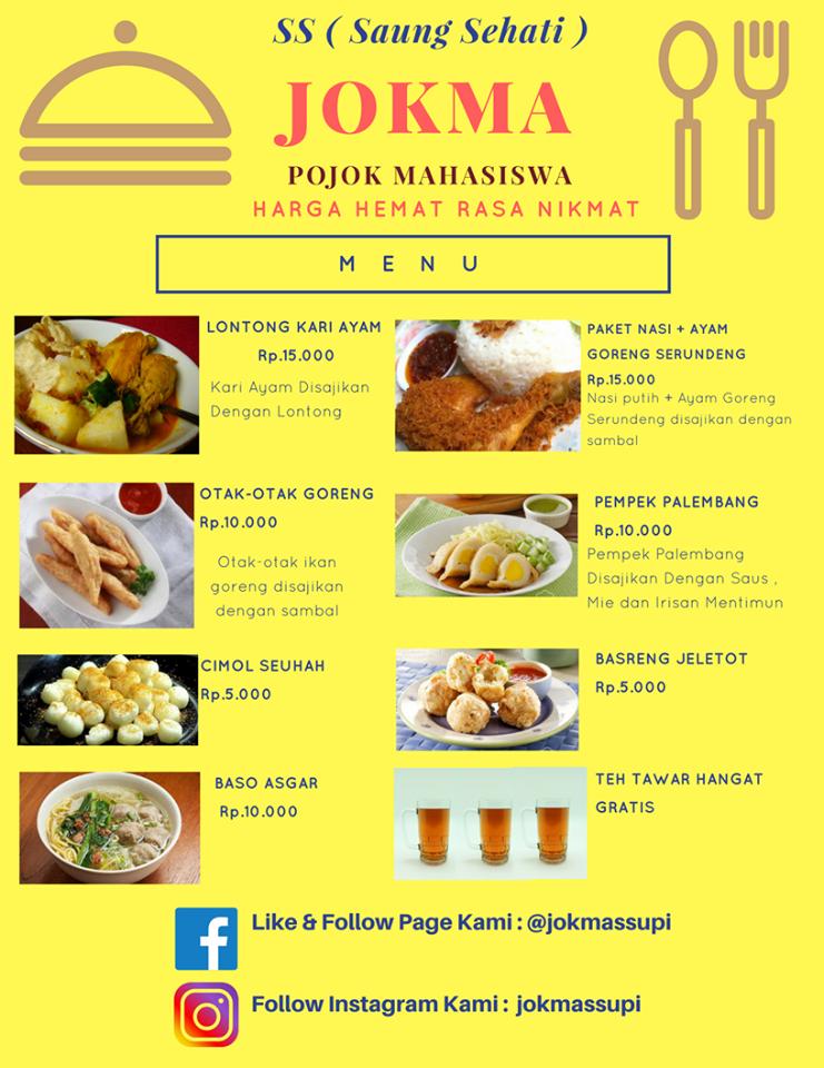 Menu at Rumah Sosis Bandung restaurant, Bandung, Jl setiabudi