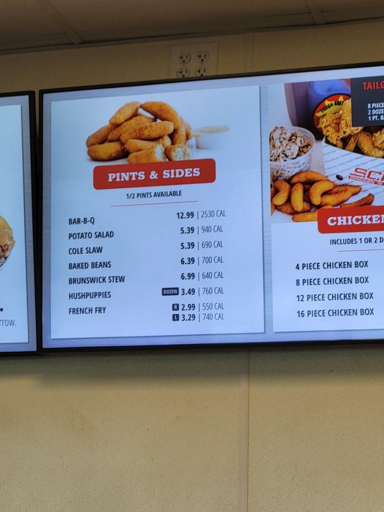 Menu at Smithfield's Chicken 'N Bar-B-Q, Shallotte