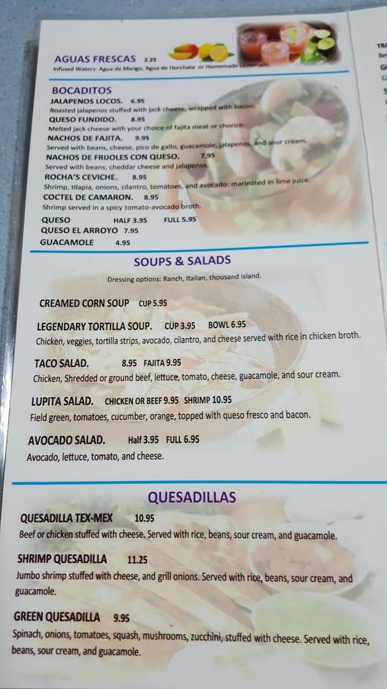 Menu at EL ARROYO MODERN - MEX KITCHEN restaurant, Athens