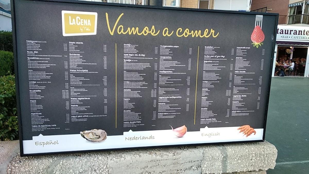 Menu at LaCena by Nola - Calpe restaurant, Calp