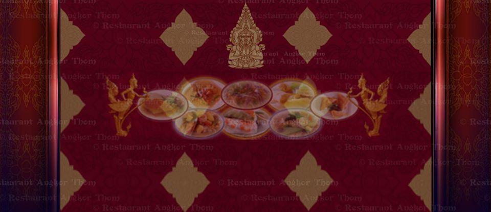 Menu at Restaurant Angkor Thom, L'Ancienne-Lorette