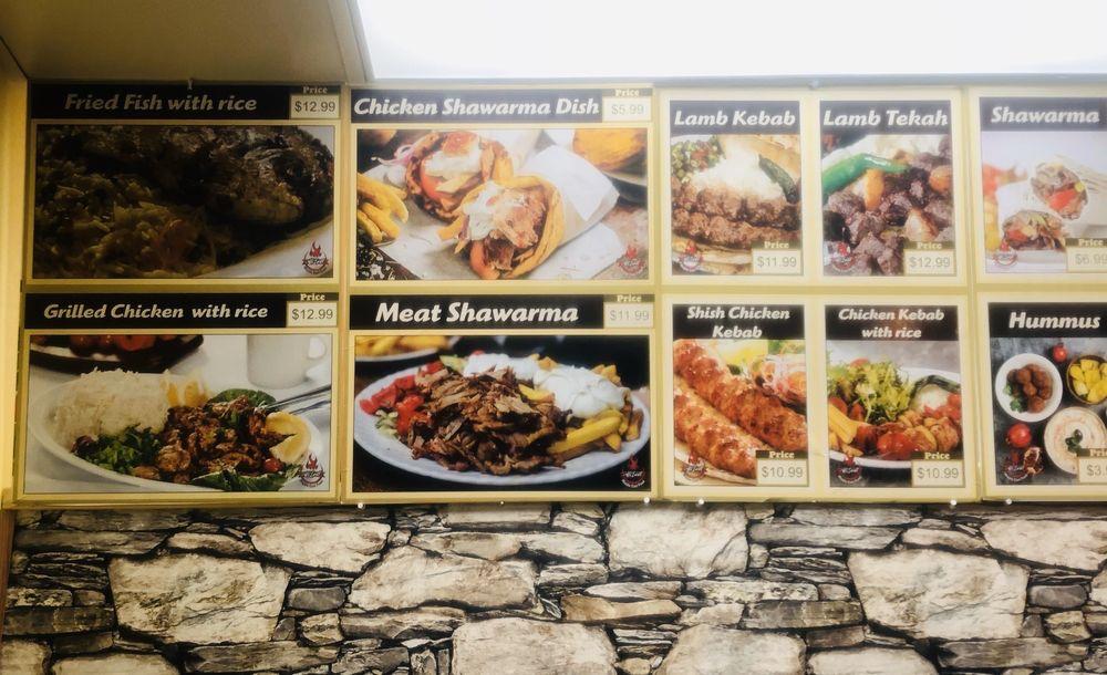 Menu at Ali Grill restaurant, Aurora