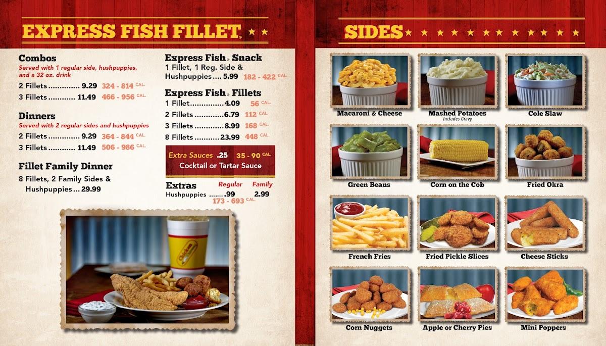 Menu at Chicken Express fast food, Ada