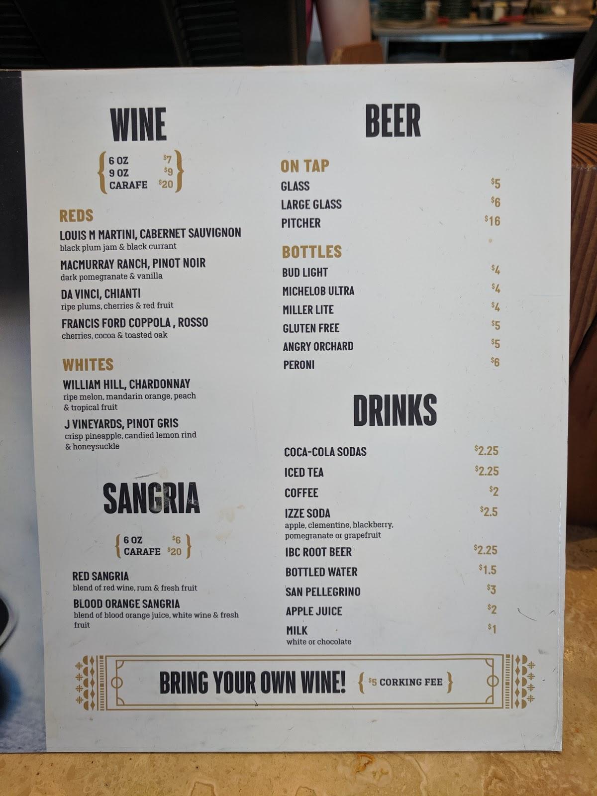 Menu at SPIN! Pizza pizzeria, Papillion, 248 Olson Dr