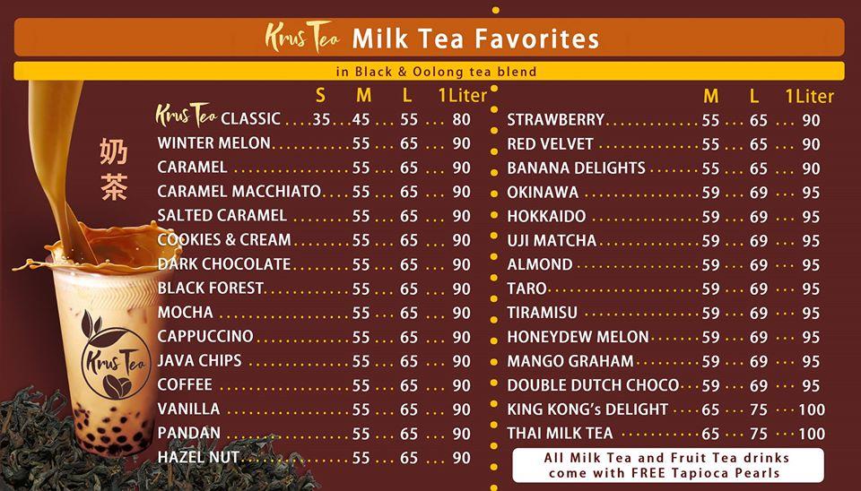 Menu at Krusty Waffle - Domingo Guevara (Libertad) restaurant, Mandaluyong