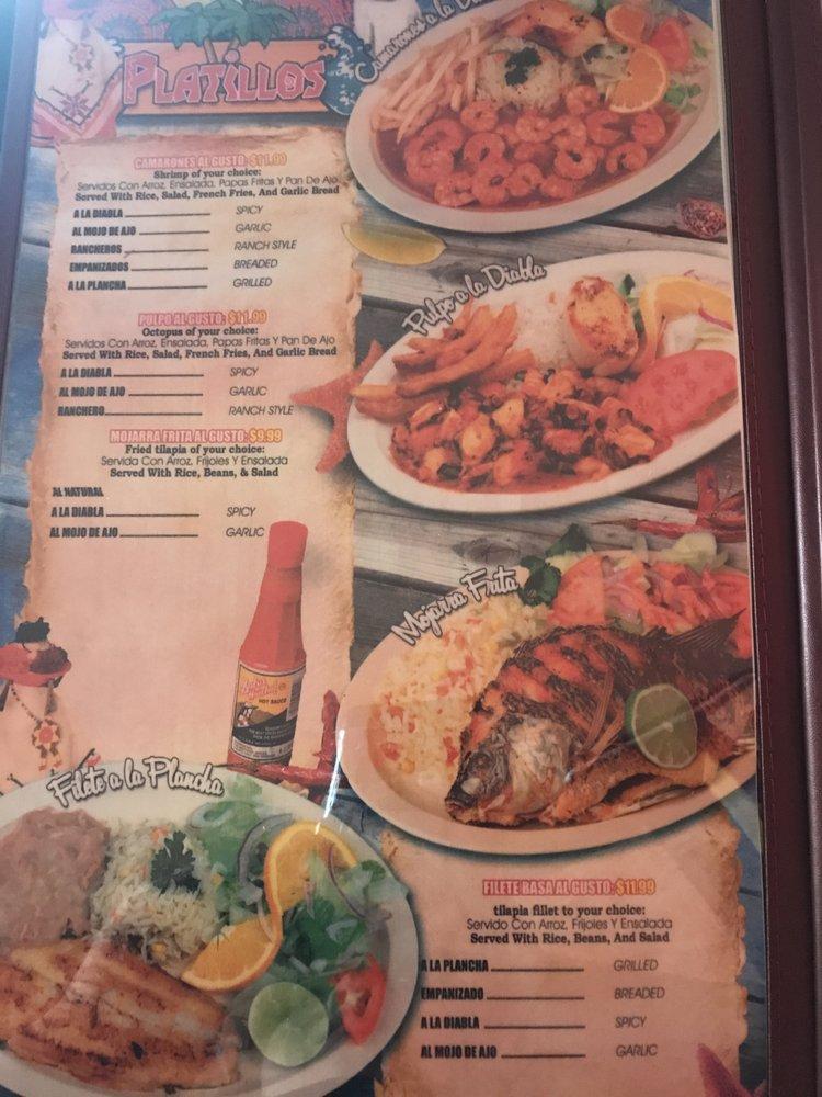 Menu at Los Compadres Mexican Restaurant & Sports Cantina, Lancaster