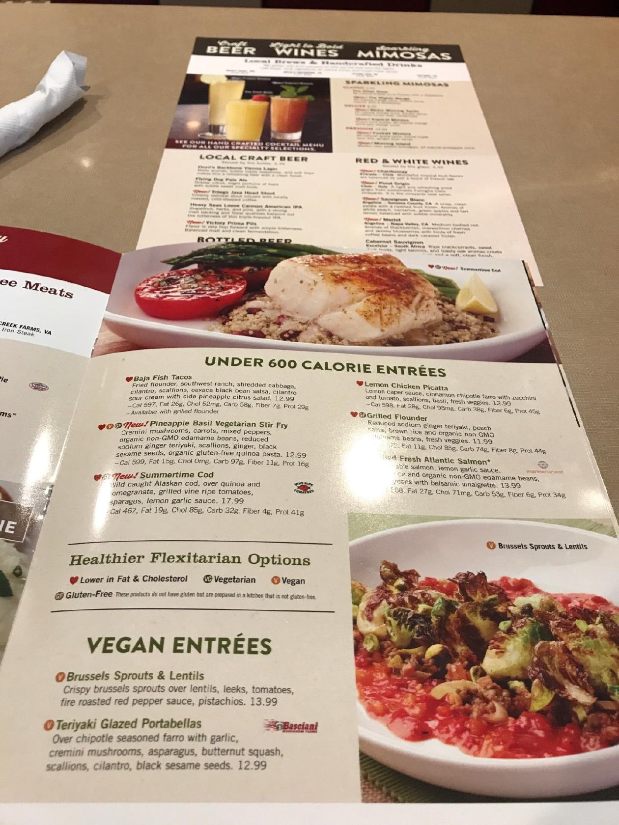 Menu at Silver Diner restaurant, Waldorf, Festival Way