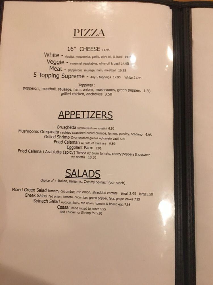 Menu at NIKs Berryville (Neighborhood Italian Kitchen) steakhouse ...