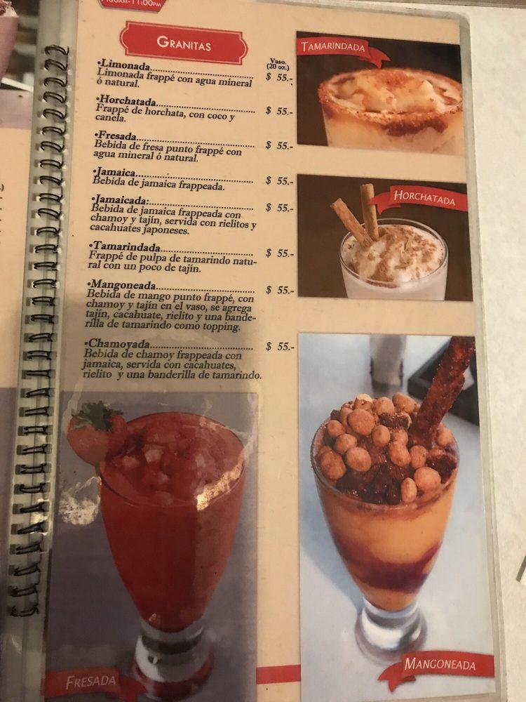 Carta del restaurante Dolce Mami Suc. Zona Dorada, Mazatlán, Av Camarón ...