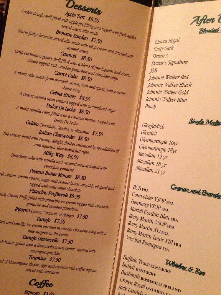 Menu at King Umberto pizzeria, Elmont