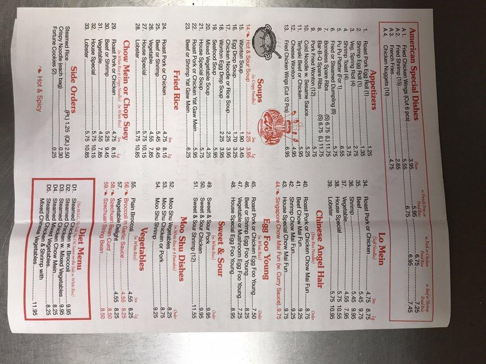 Menu at New Chinese Boys restaurant, Edgewood, Joppa Farm Rd