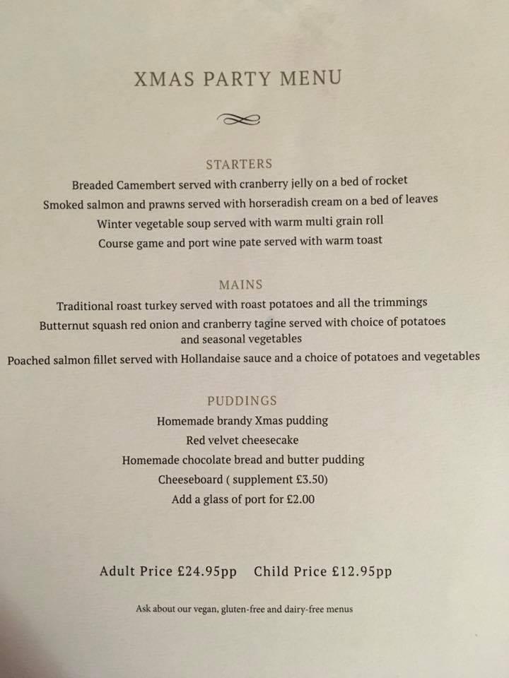 Menu at The Old Farm Inn pub & bar, Dunstable