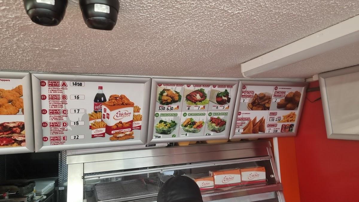 Menu at Chicken Spot restaurant, Huntingdon