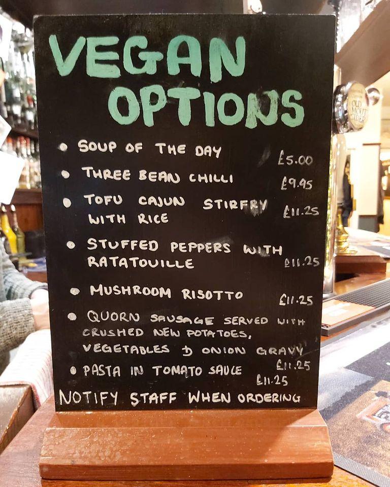 Menu at Church House Sutton pub & bar, Sutton