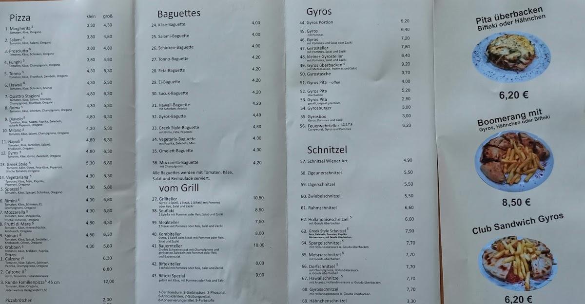 Speisekarte von Kaska Grill Menden pub & Bar, Menden (Sauerland)