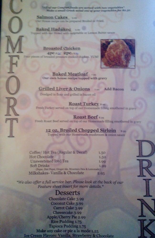 Menu at Peachtree Restaurant and Lounge, Harrisburg