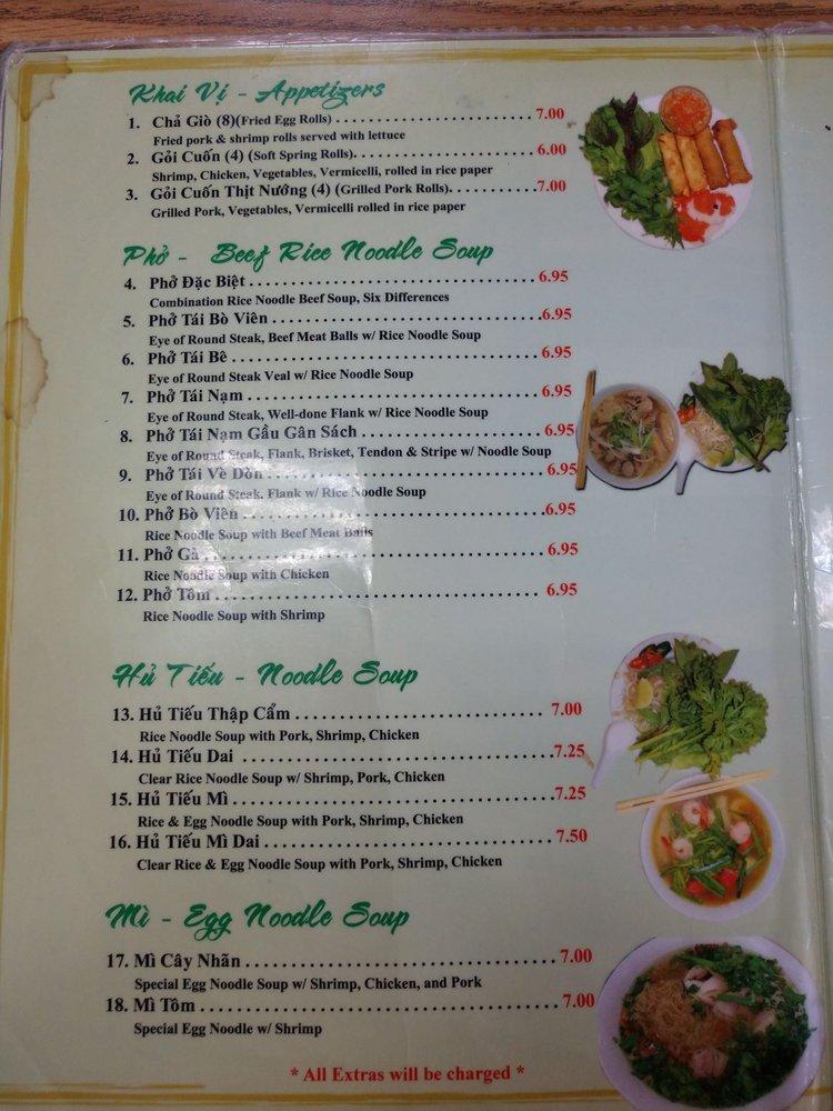 Menu at Tau Bay restaurant, Houston, Southwest Fwy #T