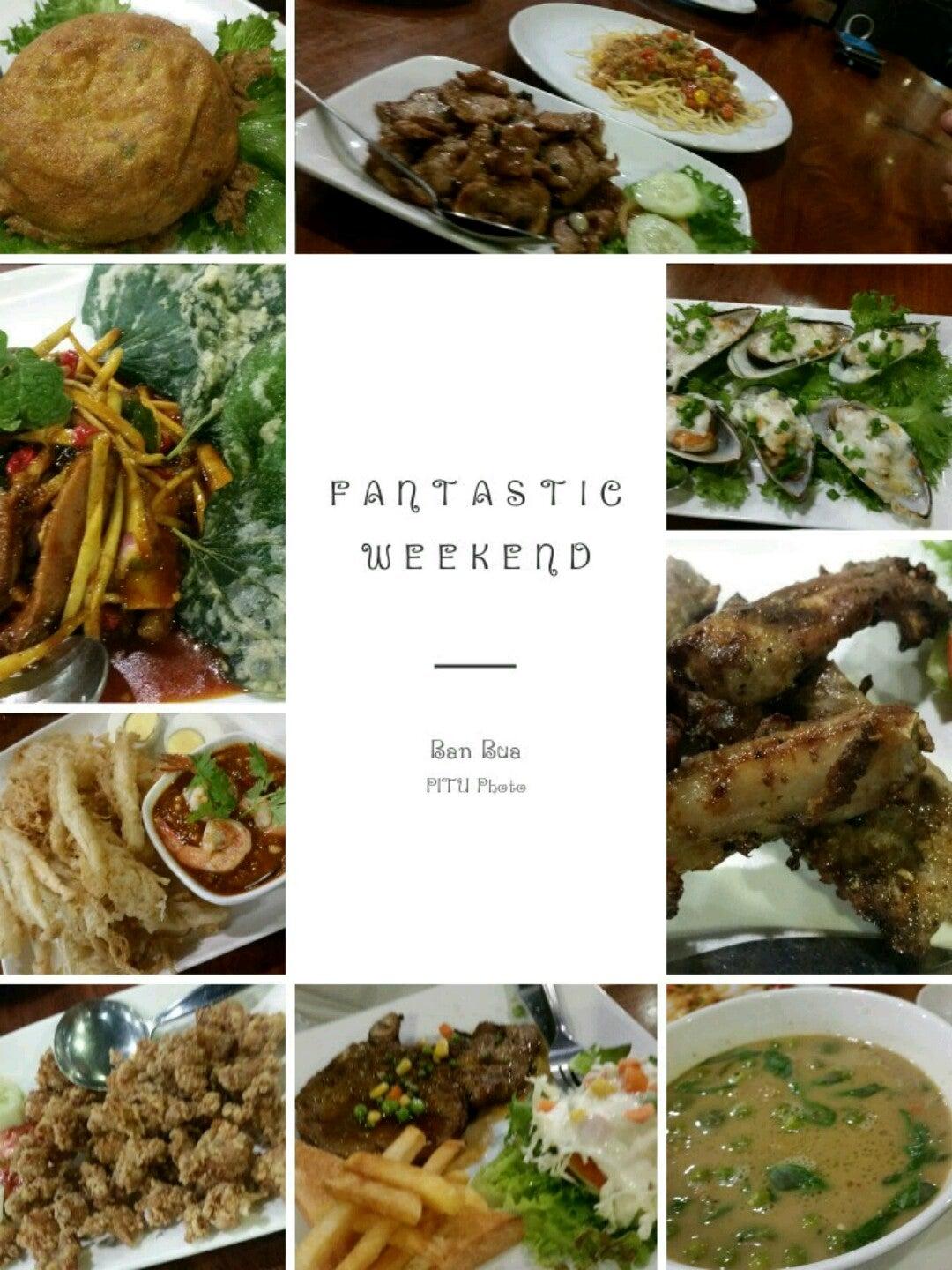 Menu at Vee's cafe, Isan