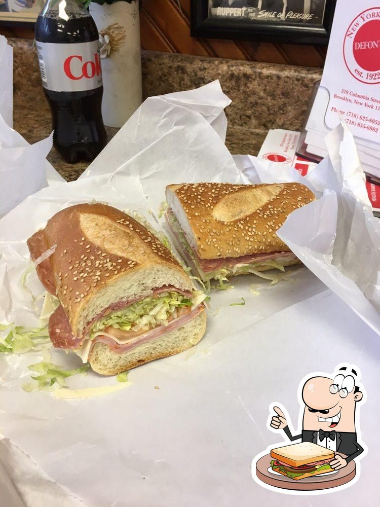 Defonte's Sandwich Shop, 379 Columbia St in New York City - Restaurant ...