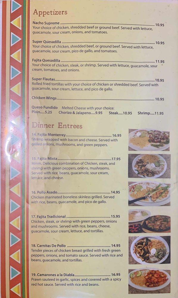 Menu at Las Delicias pub & bar, Sheridan