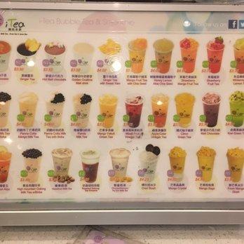 Menu at i-Tea Milpitas pub & bar, Milpitas
